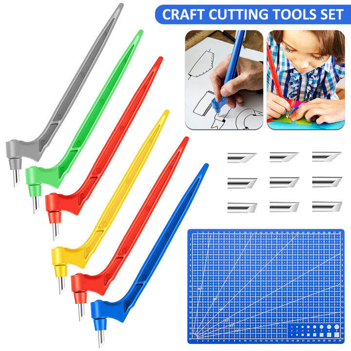 Gyro Cutting Tool 360 Rotating DIY Art Craft Cutting Tool with 15/30/45 ...