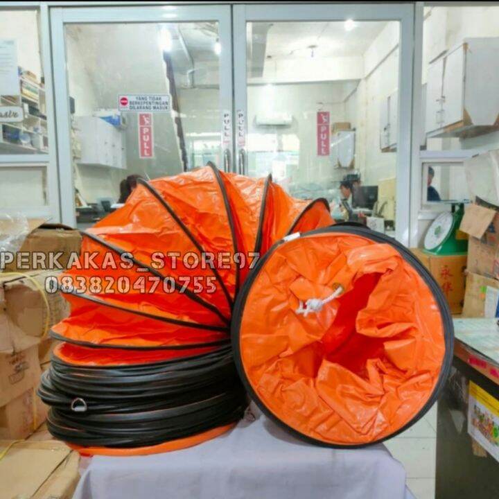 selang flexsible duck 16 inch × 15 meter selang kipas blower portable ...