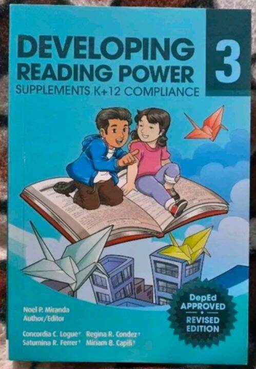 DEVELOPING READING POWER Supplement K to 12 Compliance Grade 3 by Logue-Ferrer-Condez-Capili ...