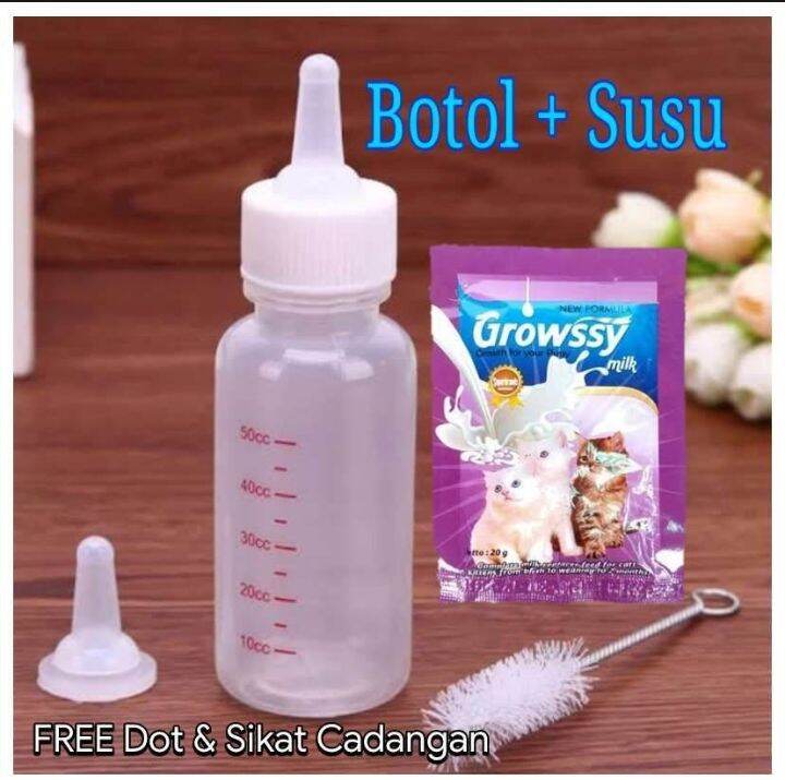 dot susu untuk bai kucing+susu growsy 1 | Lazada Indonesia