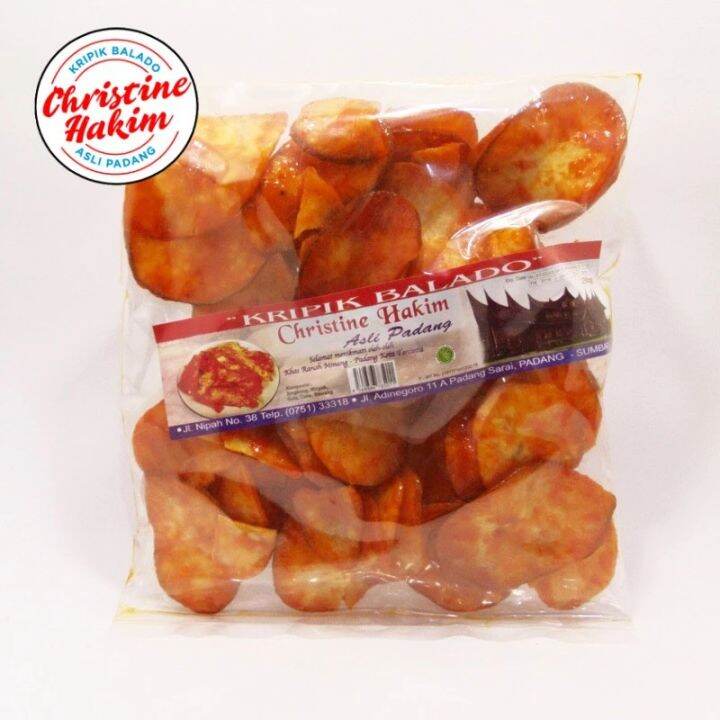 Keripik Balado Sanjay Christine Hakim Oleh Oleh Khas Padang 250gr ...