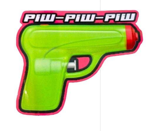 Sticker PISTOL PIW PIW PIW Viral Tiktok Stiker Printcut | Lazada Indonesia