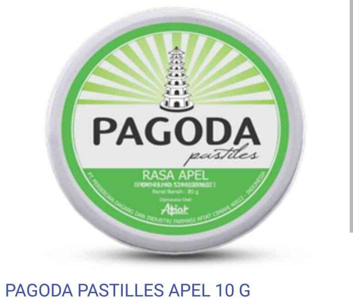 Permen Pagoda Pastiles Rasa Apel 10g | Lazada Indonesia