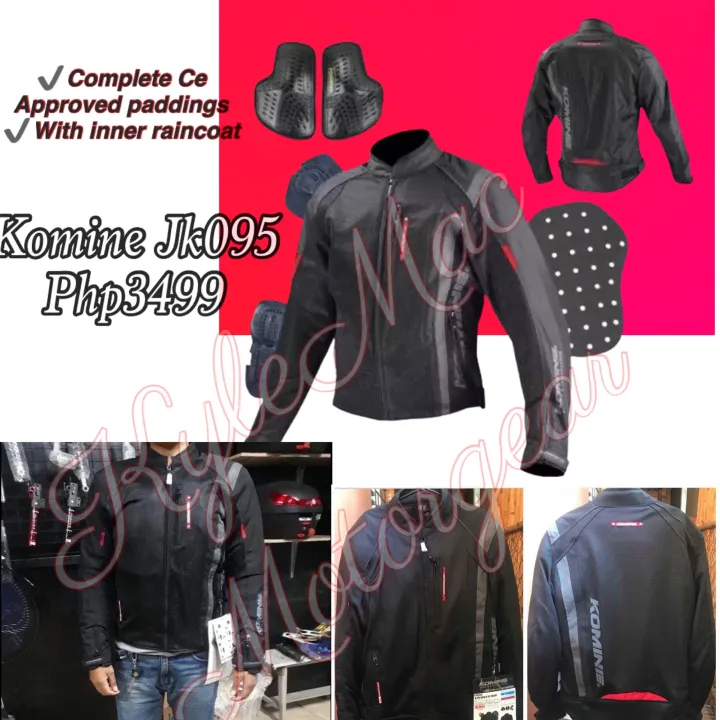 Best Seller! Komine Jk095 mesh riding Jacket | Lazada PH