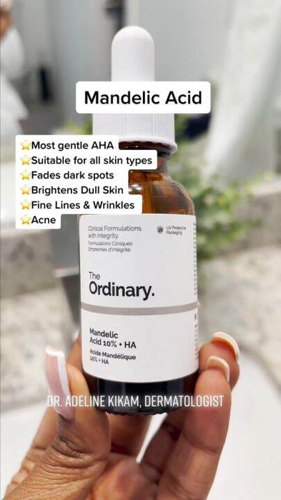 The Ordinary Pimple&Acne Remover Serum Mandelic Acid 10% + HA Peeling ...
