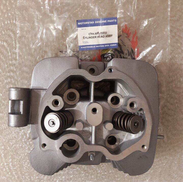 XPLO200 OLD MODEL CYLINDER HEAD ASSY MOTORSTAR | Lazada PH