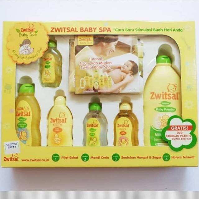 Zwitsal gift set box / paket perlengkapan mandi bayi / paket zwitsal ...