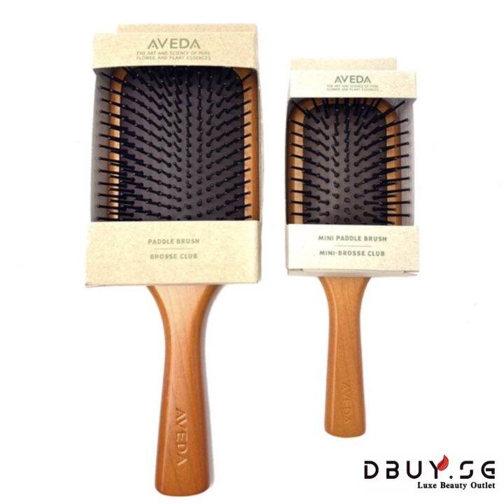【100% Authentic】AVEDA | Air Cushion Anti Hair Loss Massage Comb Wooden ...