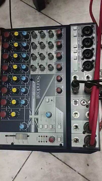 Original Soundcraft Notepad-12FX professional mixer with usb , audio ...
