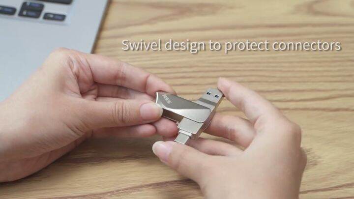 SSK แฟลชไดรฟ์จริง USB Flash Drive otg Type-C 256GB 128G 64G 32G USB ...