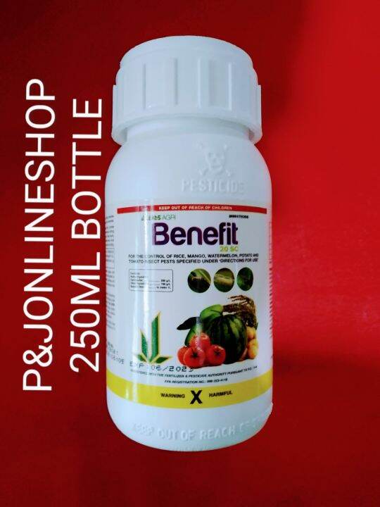 BENEFIT 20 SC CARBOSULFAN INSECTICIDE(250 ML)BY LEADS AGRI | Lazada PH