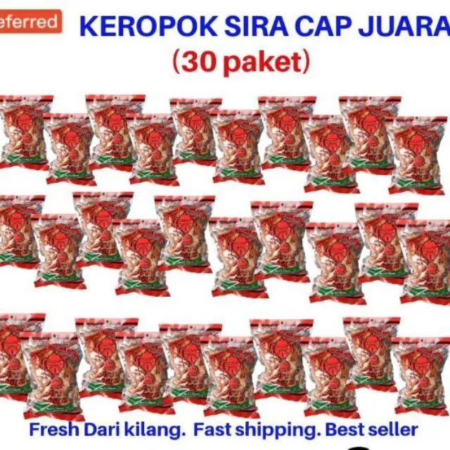 KEROPOK SIRA CAP JUARA Freshhh | Lazada