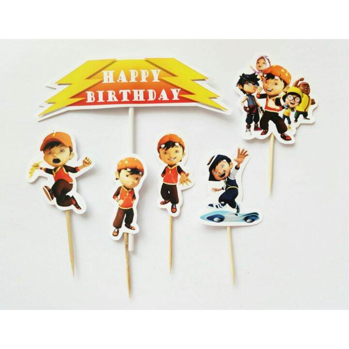 topper toper kue cake nasi tumpeng happy birthday ulang tahun karakter ...