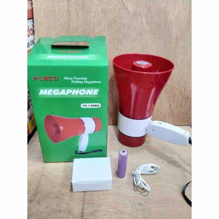 megaphone toa gengam pengeras suara USB dan bluetooth charger baterai ...