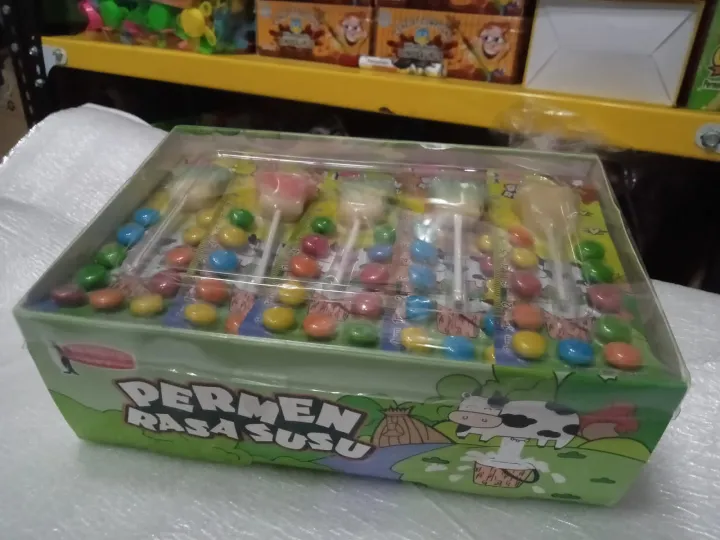 permen Warung Anak caca milky bean 30pcs | Lazada Indonesia