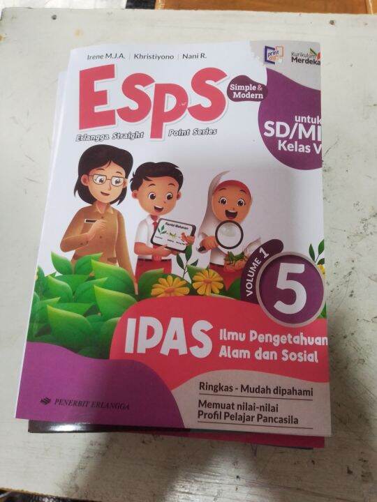 ESPS IPAS Ilmu Pengetahuan Alam dan Sosial kelas 5 KurMer | Lazada ...