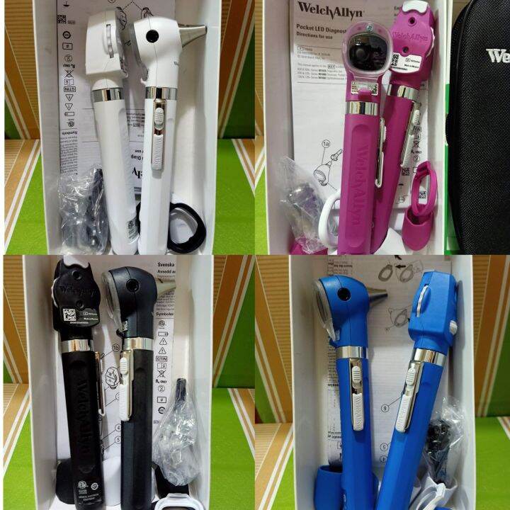 Welch Allyn Pocket LED Otoscope Opthalmoscope Diagnostic Set | Lazada PH