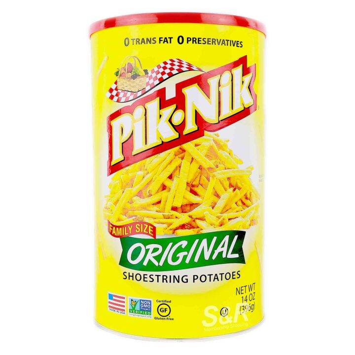 Pik-Nik Family Size Original Shoestring Potatoes 396g | Lazada PH