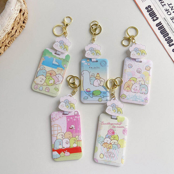 Corner Biological Retractable Card Holder Keychain Octopus EasyCard ...