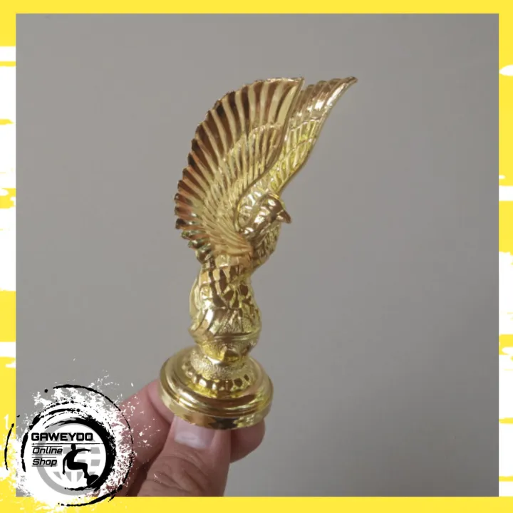 Maskot Slebor Sepeda Onthel Lambang Garuda Warna Emas | Lazada Indonesia