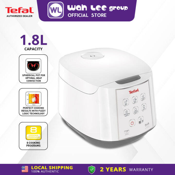 Tefal Easy Rice Spherical Pot Rice Cooker 1.8L RK7321 WAH LEE STORE ...