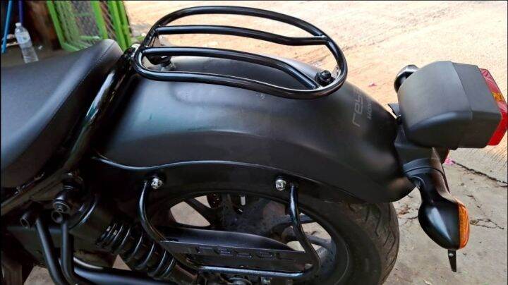 รูปถ่ายจากลูกค้าเราจริงๆ แร๊คบังโคลนท้าย รีเบล 300 และ 500 Rear Fender ...
