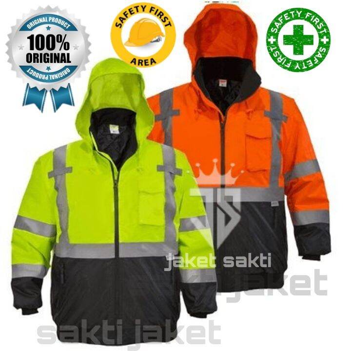 jaket tambang jaket safety jaket k3 jaket | Lazada Indonesia