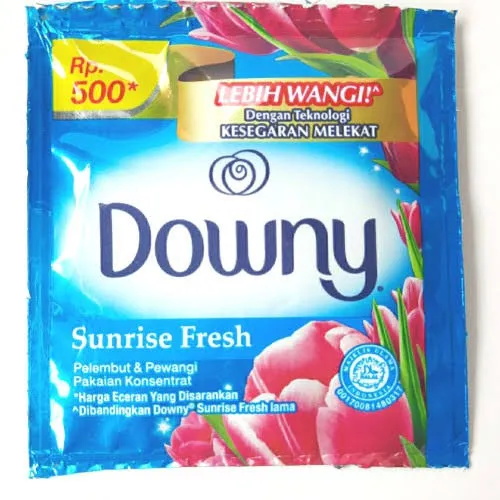 downy sunrise fresh sachet 10ml 1 renteng isi 12 sachet | Lazada Indonesia