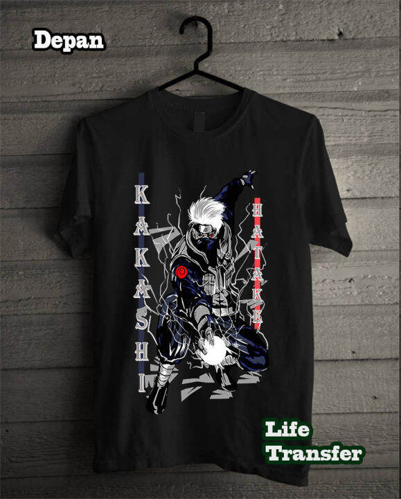 Baju Kaos Kakashi Hatake / baju kaos naruto / baju kaos anime / baju ... Baju Kaos Kakashi Hatake / baju kaos naruto / baju kaos anime / baju ...