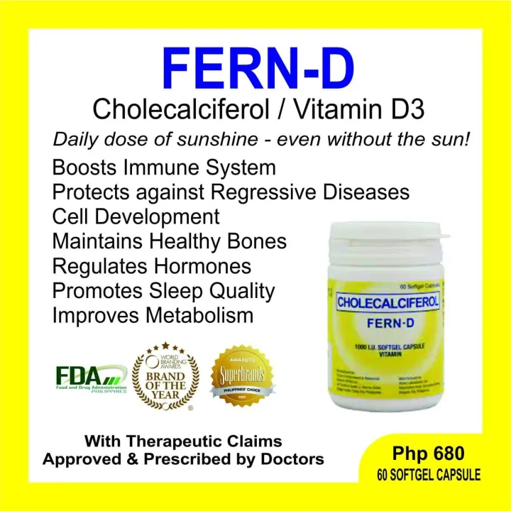 Fern D | Lazada PH: Buy sell online Immunity with cheap price | Lazada PH