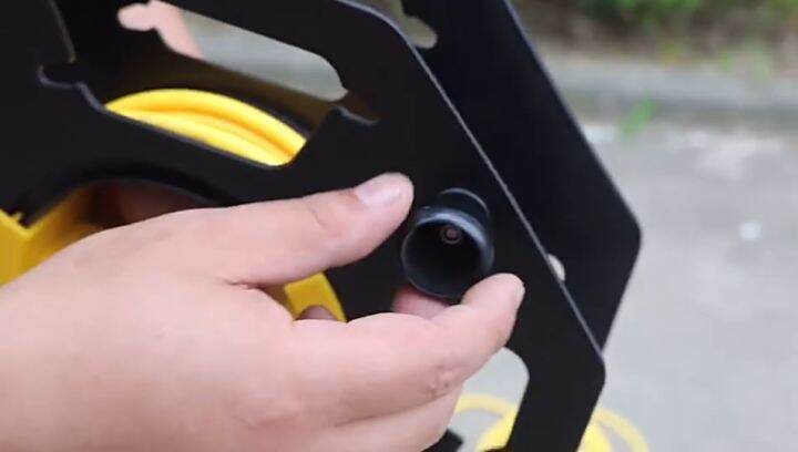 Outdoor Cable Tidy Reel 25M Storage Reel Wire Extension Tidy Frame Roll ...