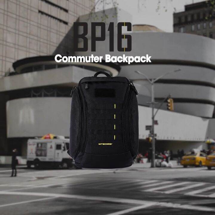 Nitecore BP16 Backpack 16L - Commuter Travel Waterproof Backpack - 14 inch laptop bag | Lazada PH
