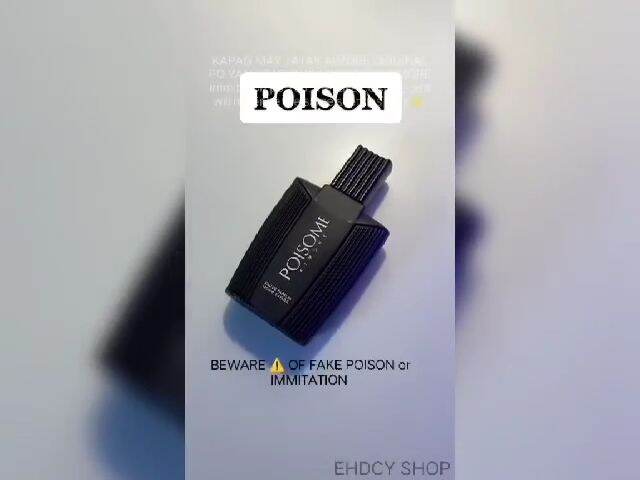 POISON Poisome Aimore Perfume for Men 100ml | Lazada PH