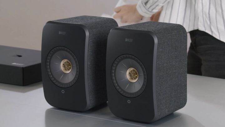 KEF LSX II ลำโพง Bookshelf Hi-Fi แบบไร้สาย 4.5 นิ้ว 200 วัตต์ | Lazada.co.th