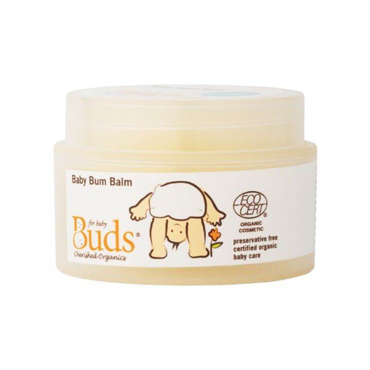 Buds Organics Baby Bum Balm 50ml - Krim Ruam Popok Bud 50 ml | Lazada ...