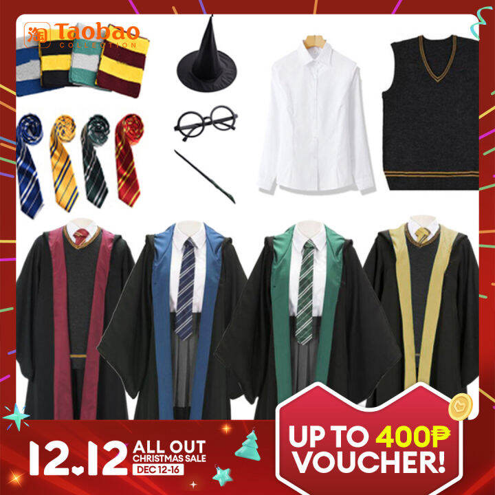 Butterfly Harry Potter Clothes Magic Robe Wizard Robe Cos Play ...
