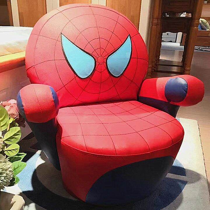 Children's Sofa Spider-Man Sofa Children's Baby Stool Kindergarten Cute ...