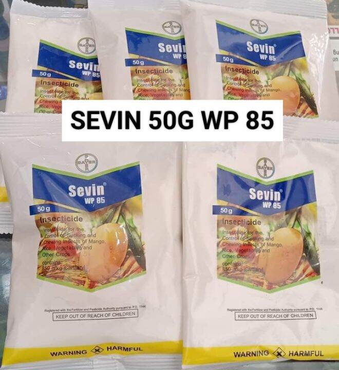 Sevin WP 85 Insectiside and anti flea and ticks (50g) | Lazada PH