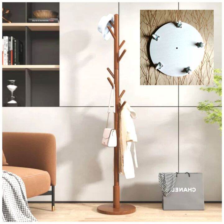 Penyidai Baju Mobile Clothes Rack Hanger Tudung Tuala Floor Clothes ...