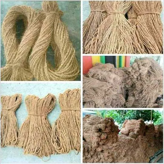 tali tambang sabut kelapa 60 meter / tali tambang ijuk serabut kelapa ...
