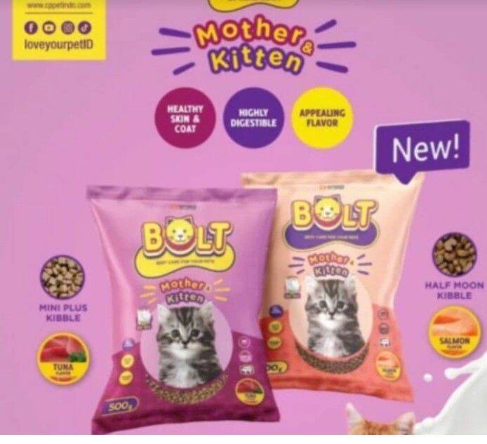 BOLT KITTEN NEW FRESH PACK 500 GRAM | Lazada Indonesia