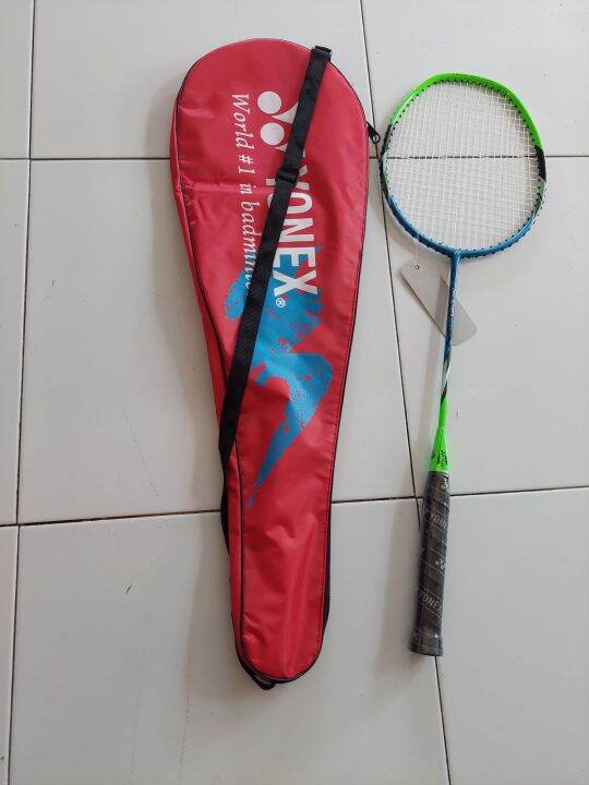 Raket badminton terusan lokal bonus cover | Lazada Indonesia