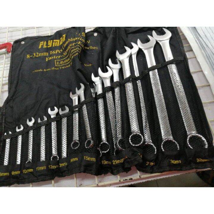 8~32 FLYMAN Combination Wrenches 16pcs set | Lazada PH