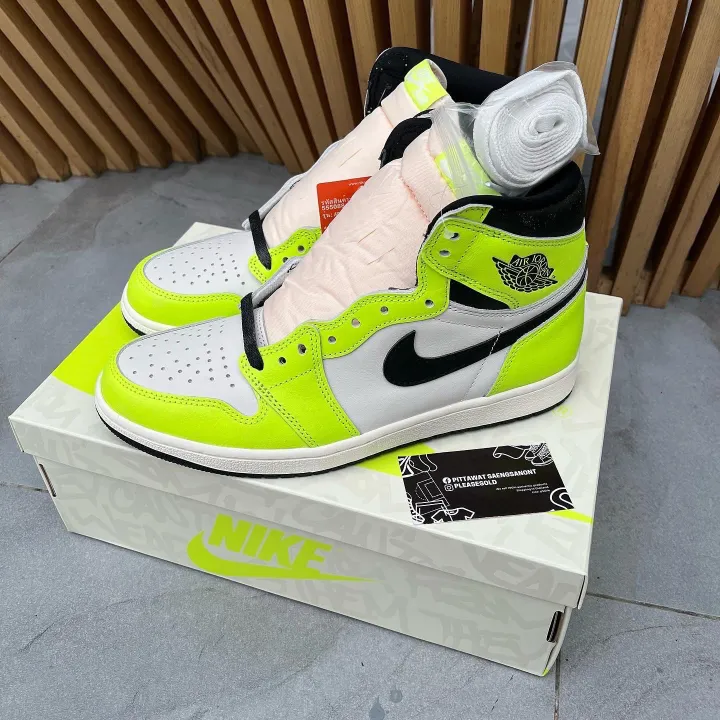Jordan 1 high og visionaire volt (man size) | Lazada.co.th