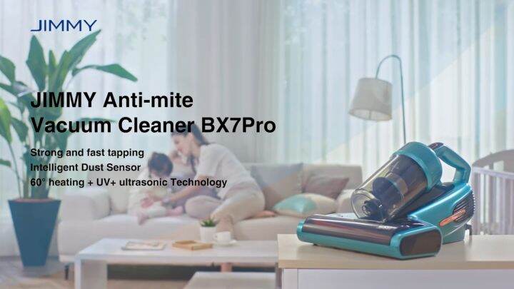JIMMY BX7 Pro Anti-mite Vacuum Cleaner 60°heating+UV+Ultrasonic ...