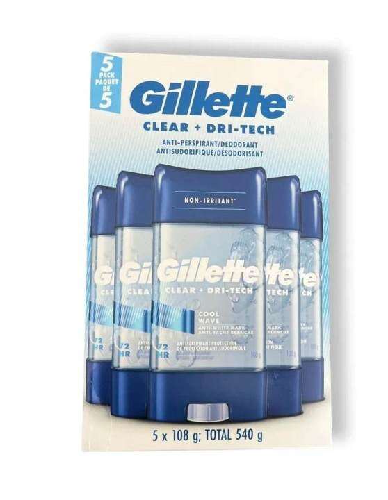 Gillete Clear Gel Antiperspirant and Deodorant,108g (SOLD PER PIECE) | Lazada PH