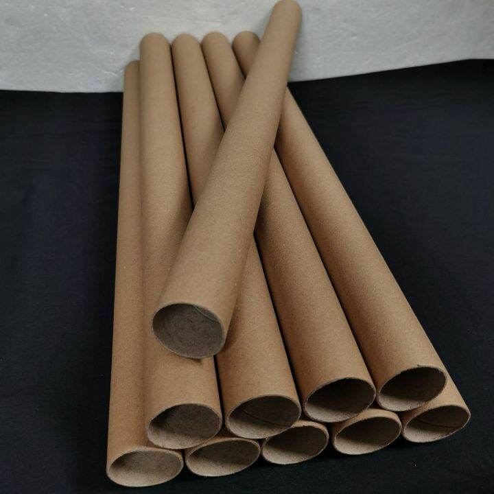 {5/ 10 tubes} Kraft Mailing Tube/ Carton Box Tube/ Courier Tube/ Parcel ...