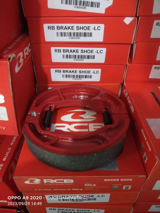 RACING BOY BRAKE SHOE 👉 YAMAHA SPORTY / FINO / SOUL / SOULTY / MSI 115 ...