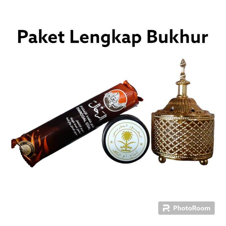 1 Set Perlengkapan Bukhur Buhur Bakar Arang Magic Prapen Unik | Lazada ...