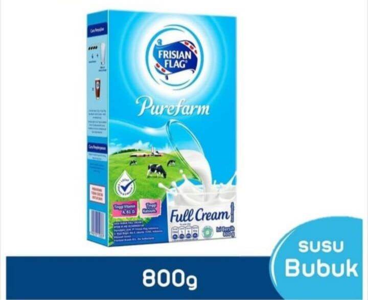 Frisian Flag Purefarm Full Cream 800gram | Lazada Indonesia